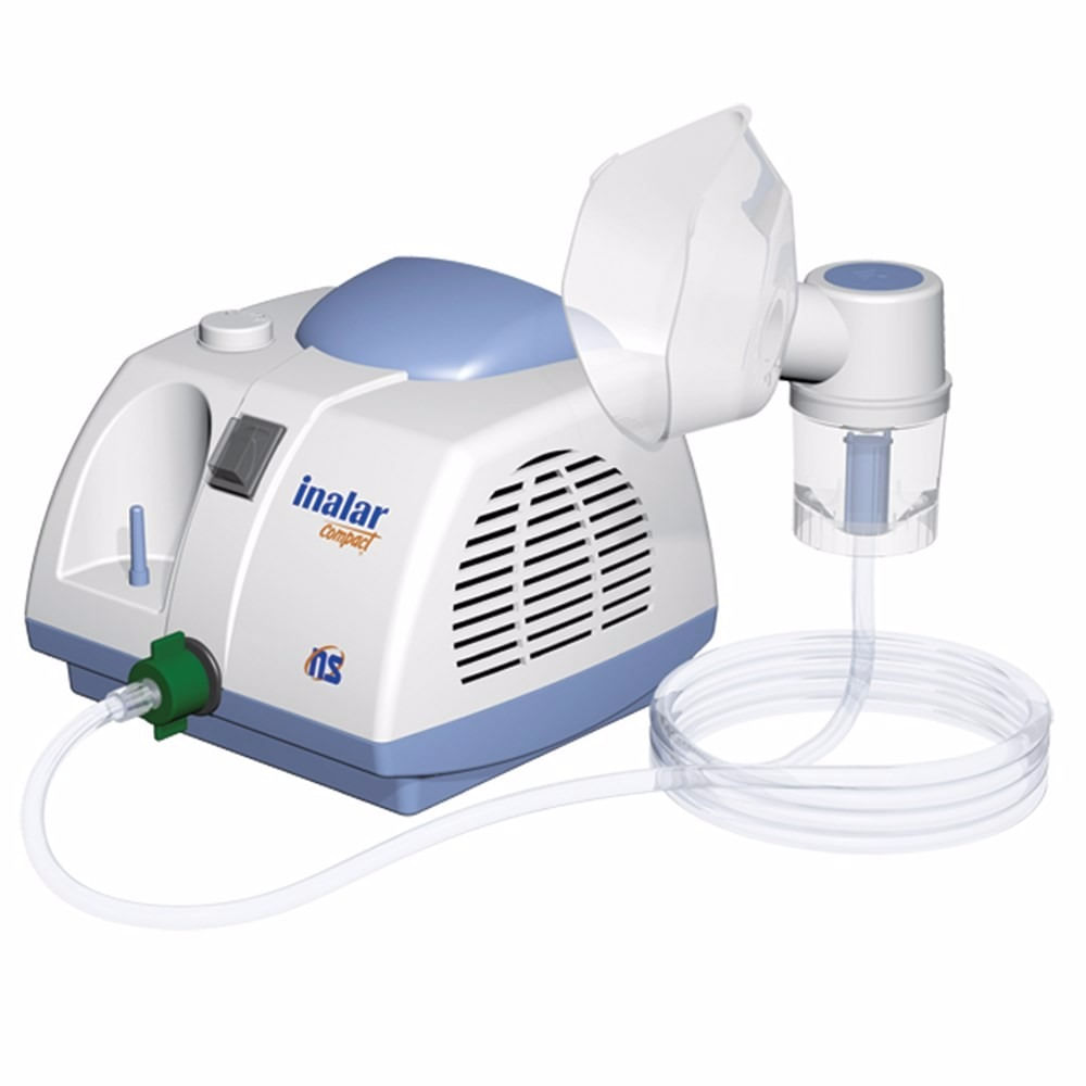 Inalador Nebulizador Inalar Compact Compressor NS - UnicPharma